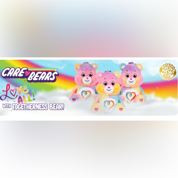 Care Bears | Toys | Nwt Care Bears 24 Inch Jumbo Plush Togetherness ...